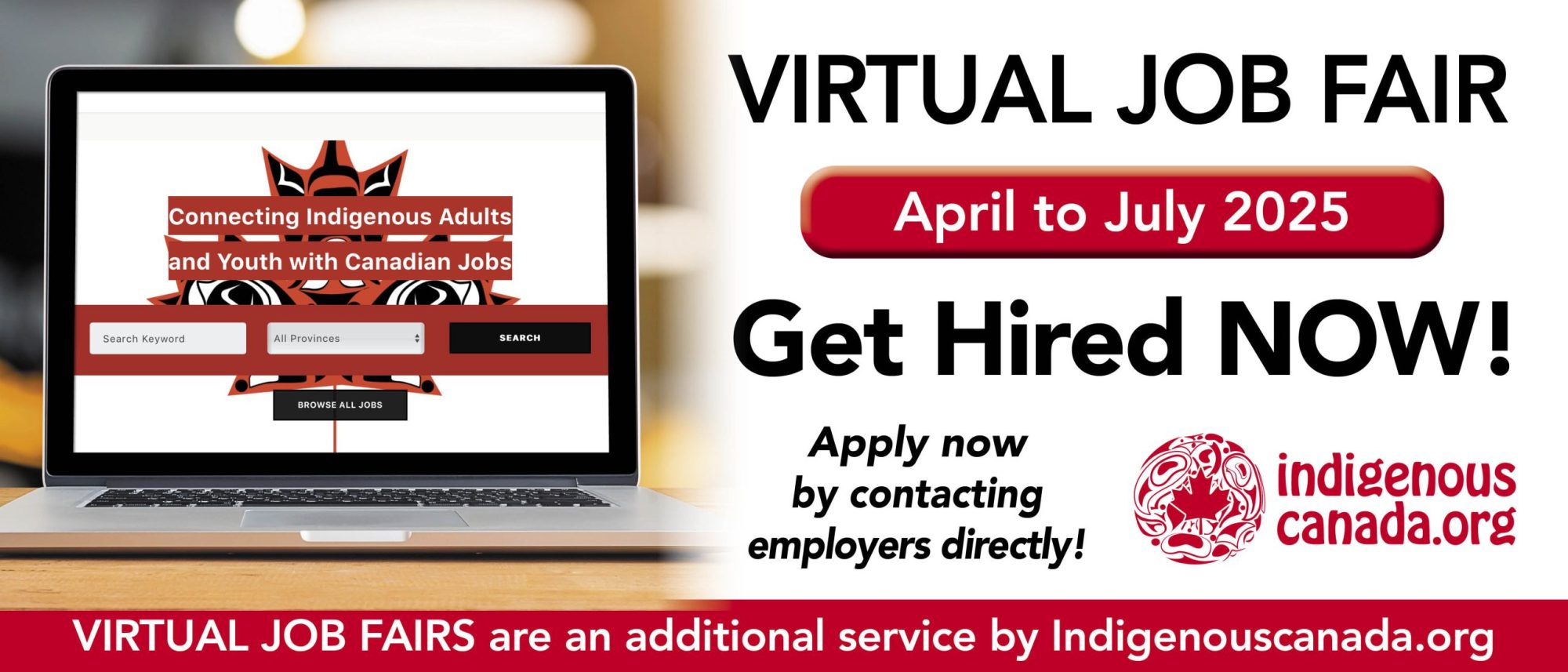 VIRTUAL JOB FAIR - 2025 - Indigenous Canada